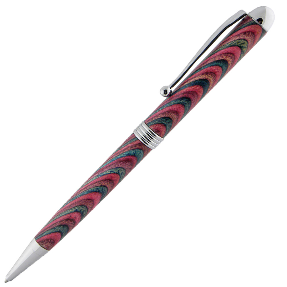 Streamline Round Top™ Pen 7mm Chrome - Pen Kit Making Supplies Berea ...