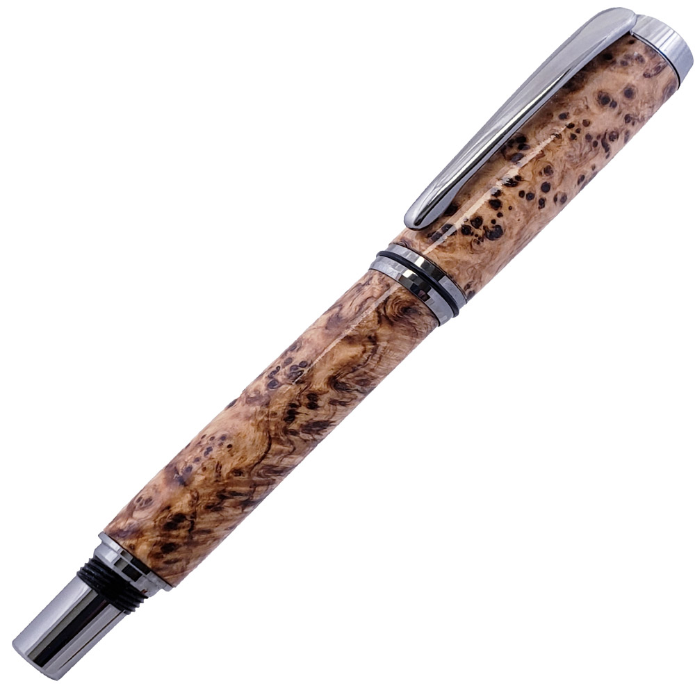 Baron Rollerball - Black Titanium - Pen Kit Making Supplies Berea HardWoods