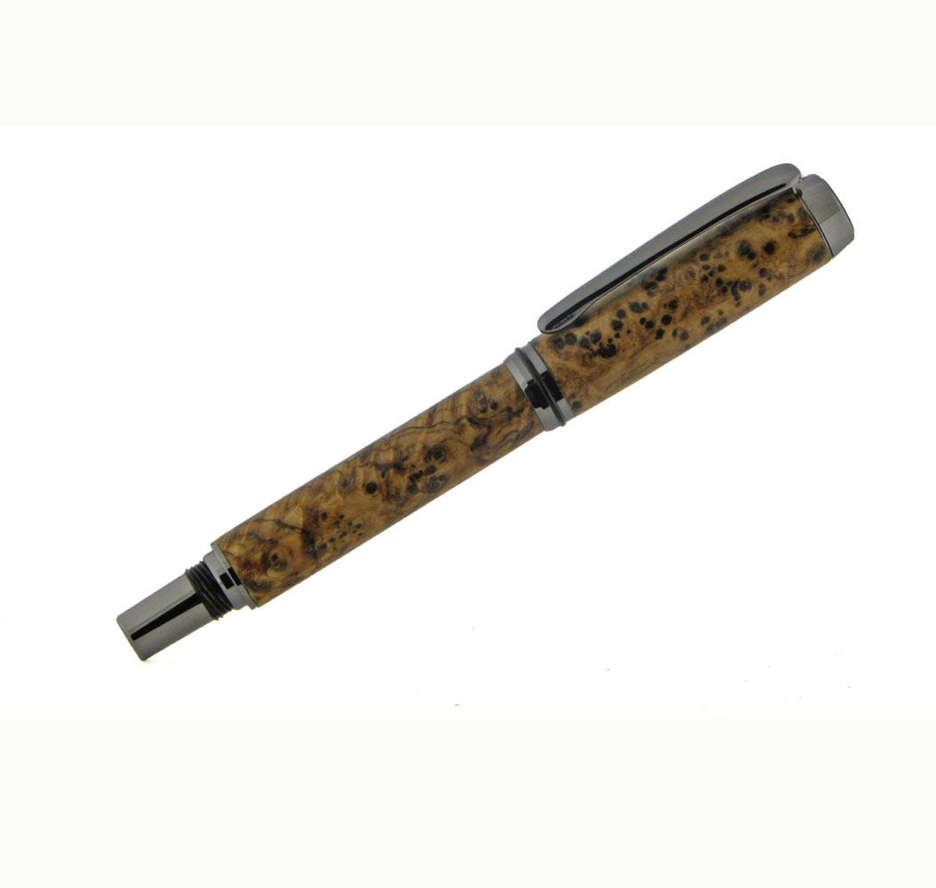 Baron Rollerball - Gunmetal - Pen Kit Making Supplies Berea HardWoods