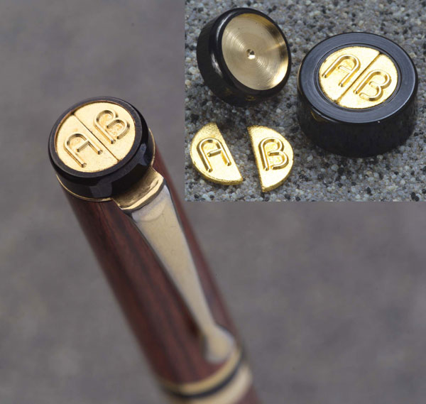 Personal Initial Pen System 10 Letters - Pen Kit Making Supplies Berea ...